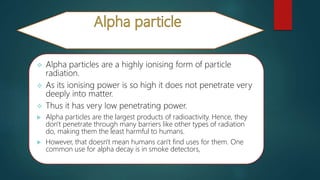 Radioactive application in medical | PPTX