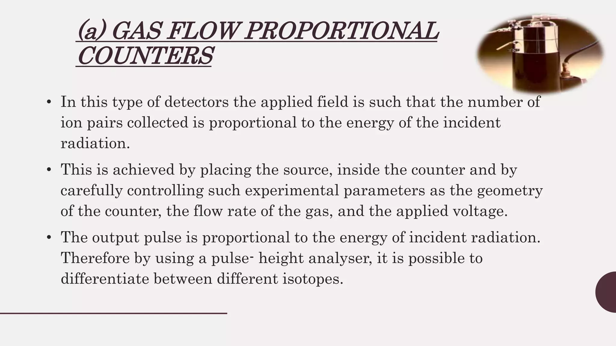 Radioactive counters or Detectors | PPTX