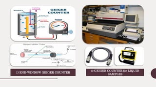 Radioactive counters or Detectors | PPTX