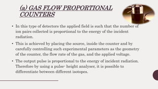 Radioactive counters or Detectors | PPTX