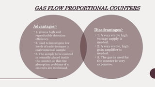 Radioactive counters or Detectors | PPTX