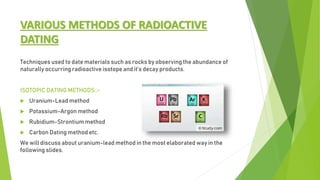 RADIOACTIVE DATING (U-Pb) 2.pptx