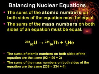 Radioactive decay | PPT | Chemistry | Science