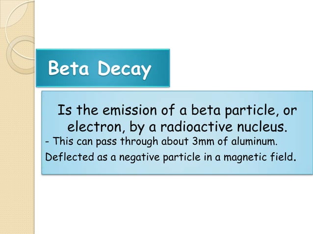 Radioactive decay | PPTX | Physics | Science