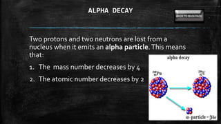 Radioactive decay half-life calculation | PPTX