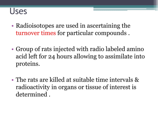Radioactive isotopes | PPTX | Chemistry | Science
