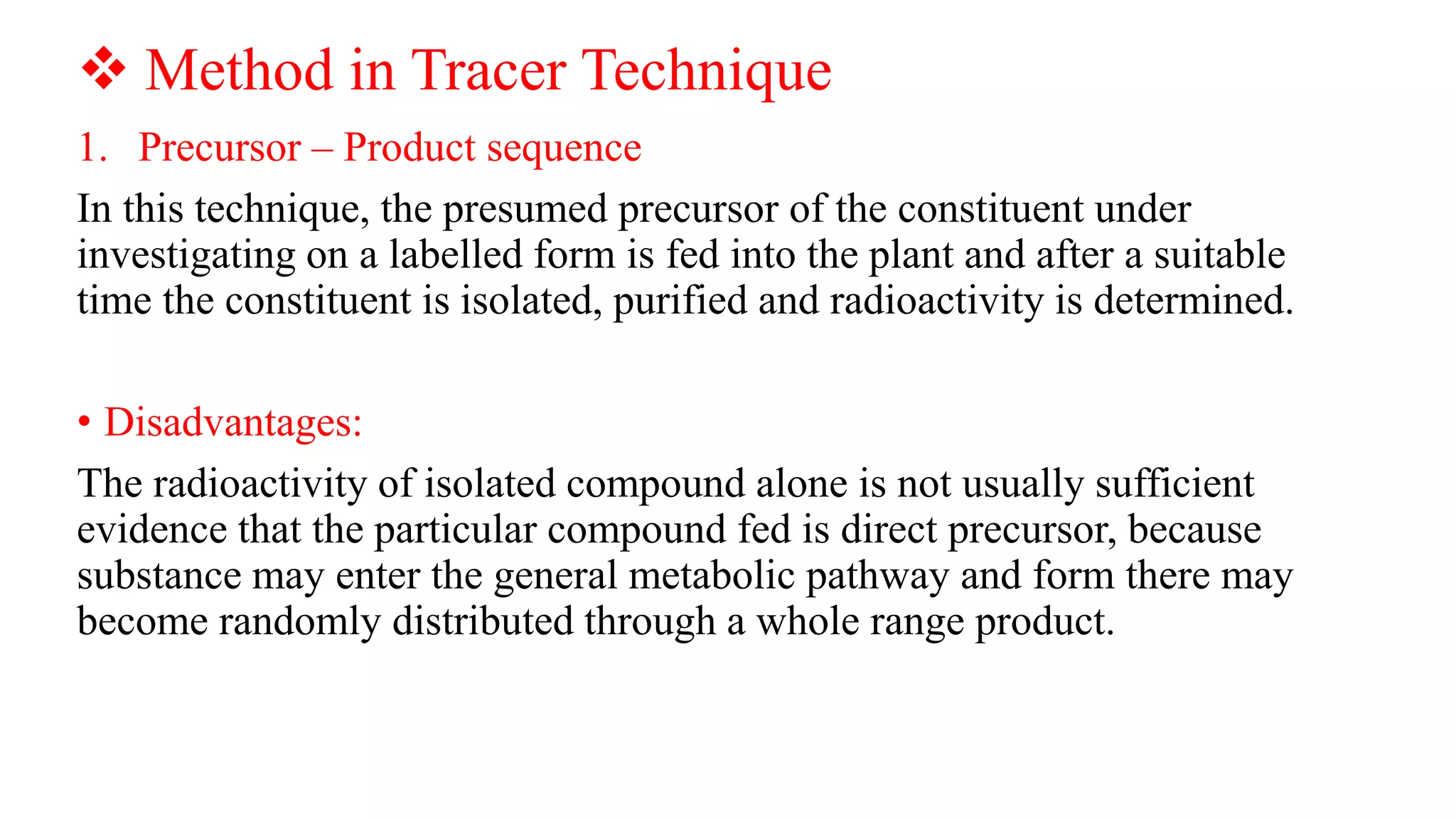 Utilization of radioactive isotopes in the investigation of biogenetic ...
