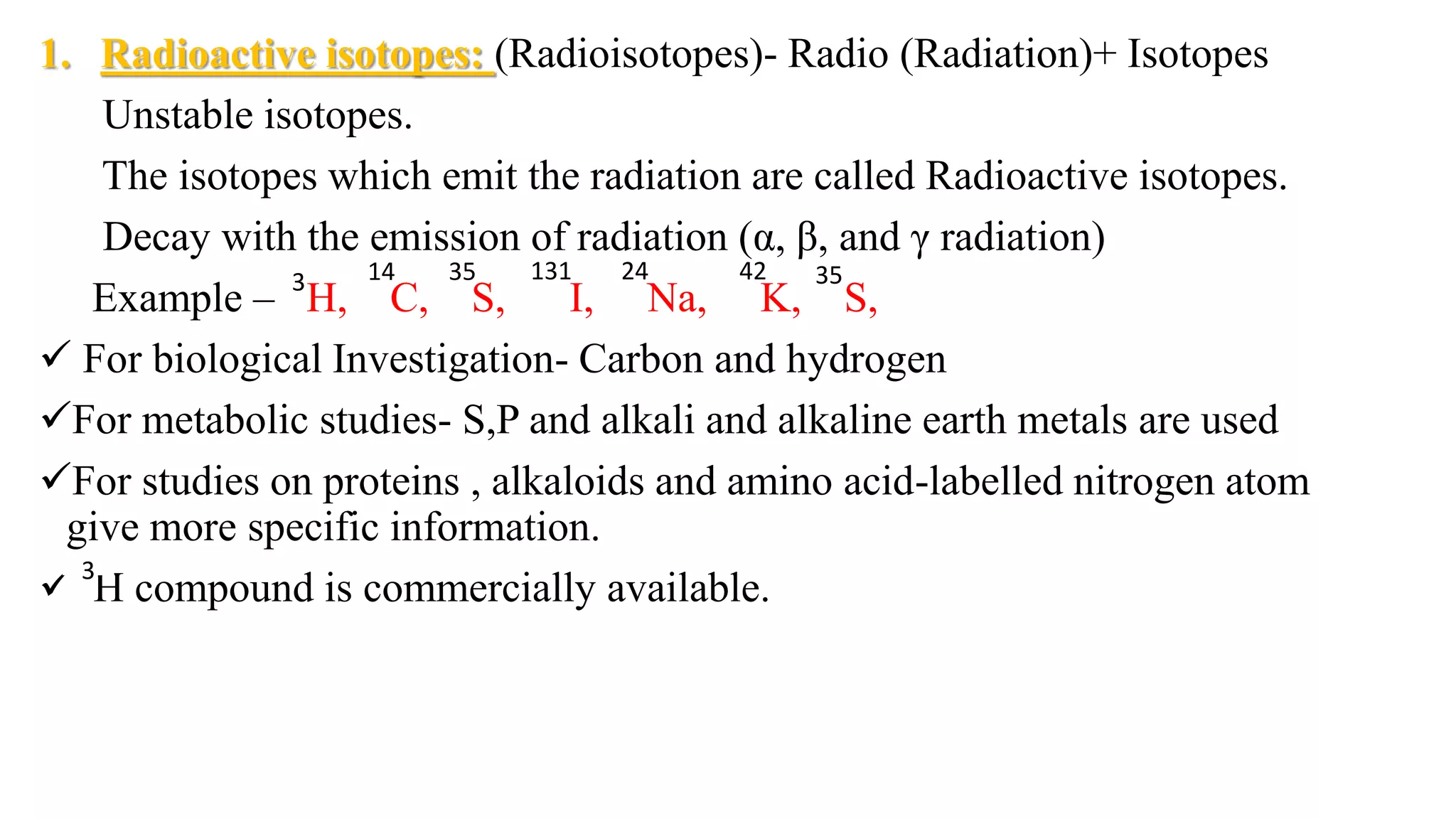 Utilization of radioactive isotopes in the investigation of biogenetic ...