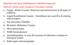 Utilization of radioactive isotopes in the investigation of biogenetic ...
