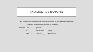 Radioactive isotopes – radioactive decay1.pptx