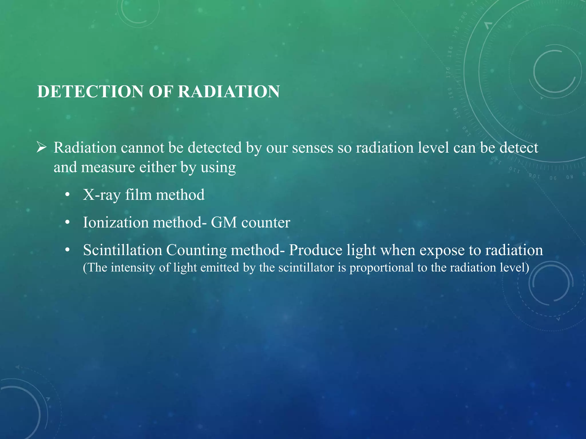 Radio active labeling | PPTX