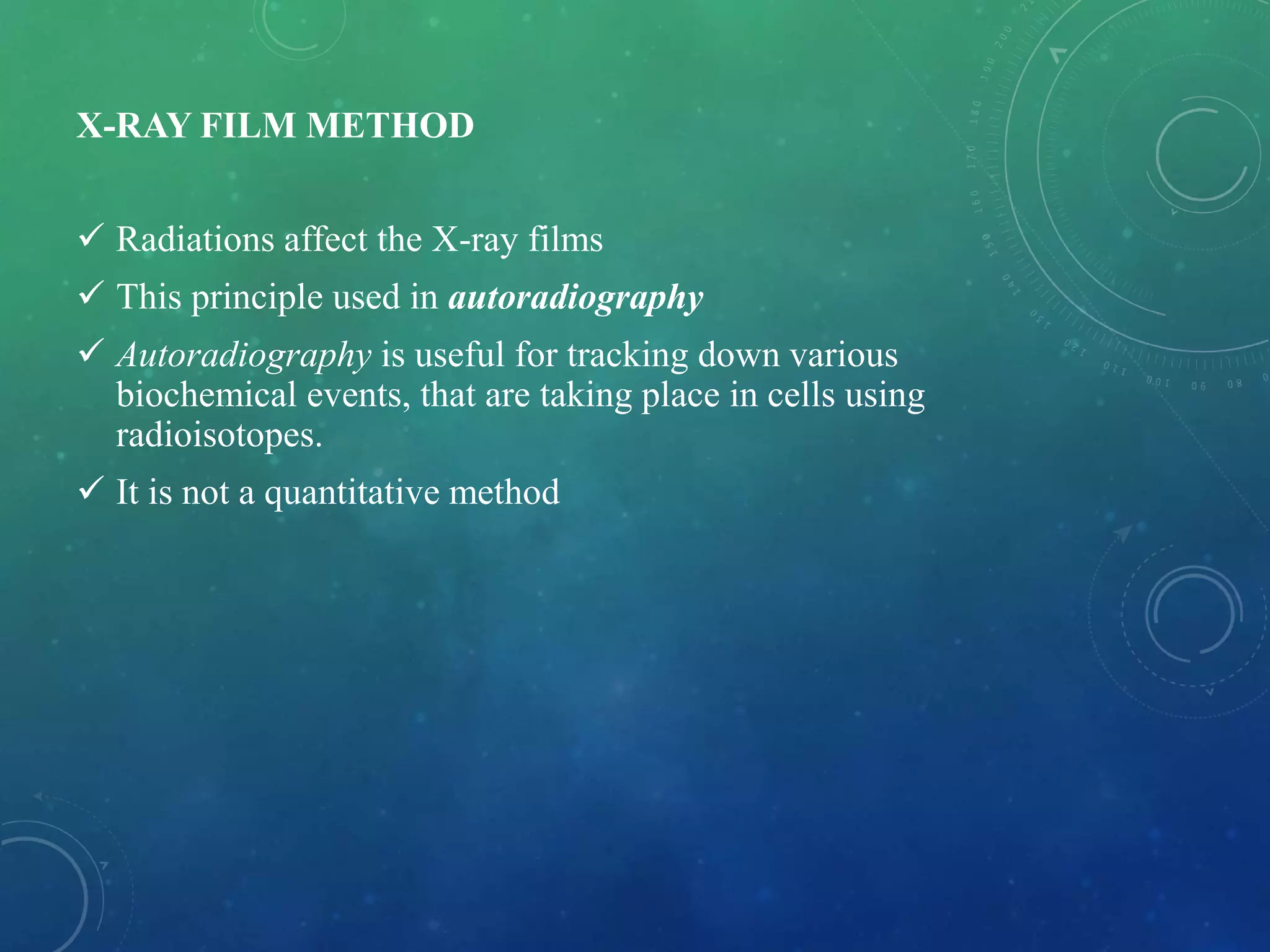 Radio active labeling | PPTX