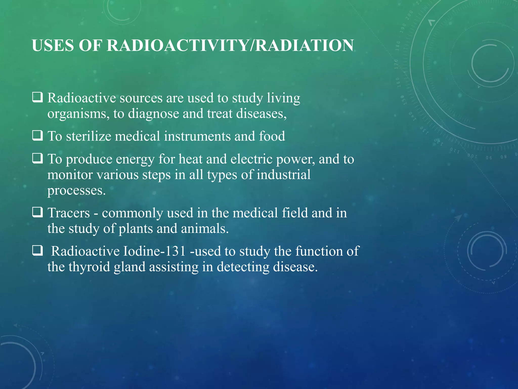 Radio active labeling | PPTX