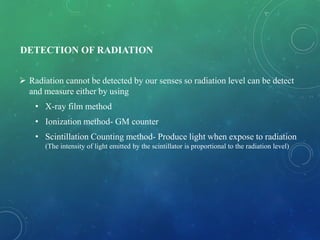 Radio active labeling | PPTX