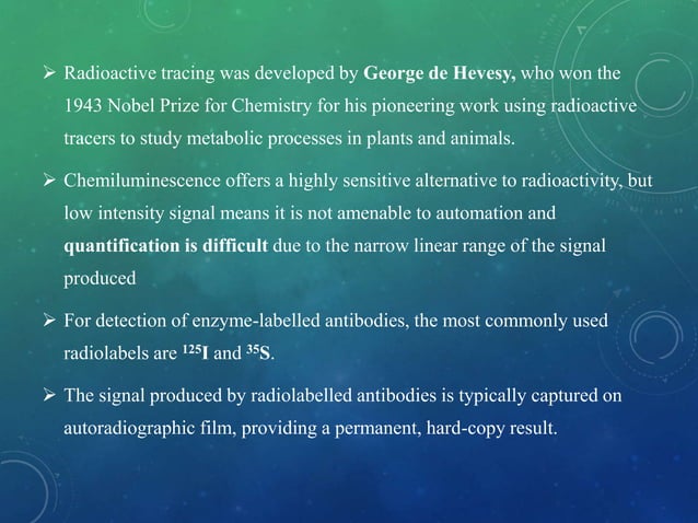 Radio active labeling | PPTX | Chemistry | Science
