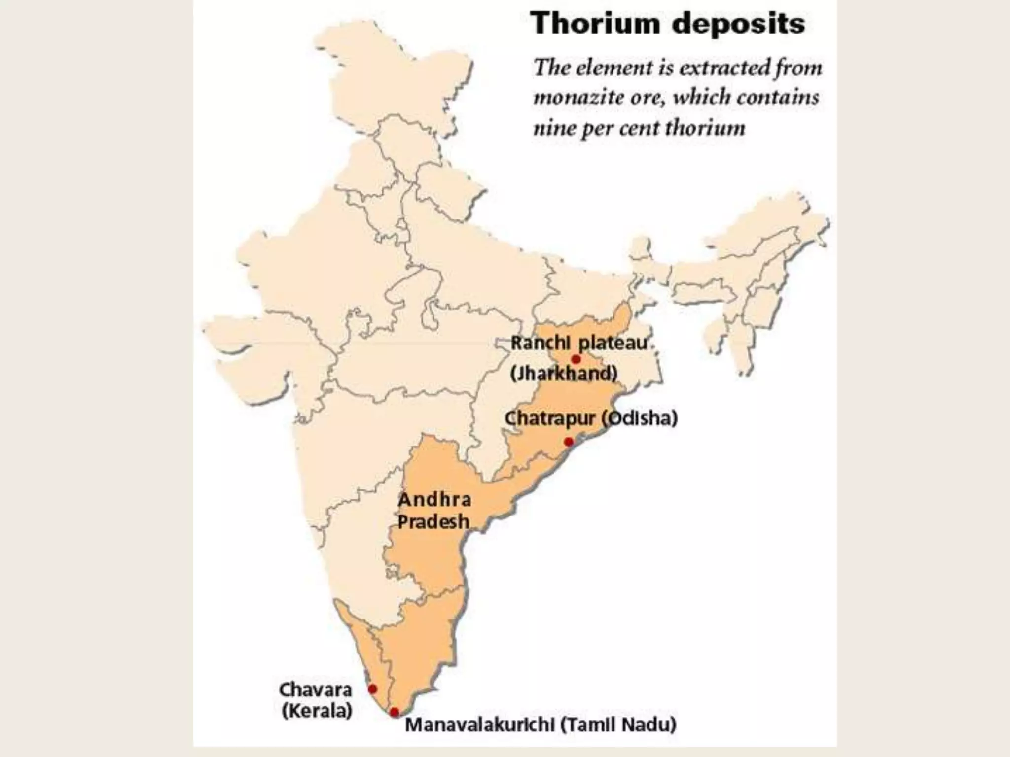Radioactive mineral deposits in india | PPTX