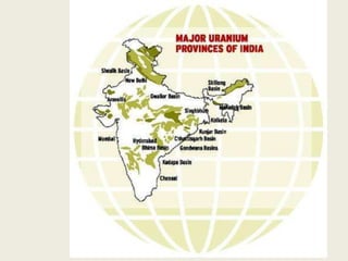 Radioactive mineral deposits in india | PPTX