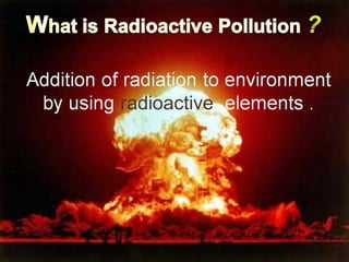 Radio Active Pollution Images For Project