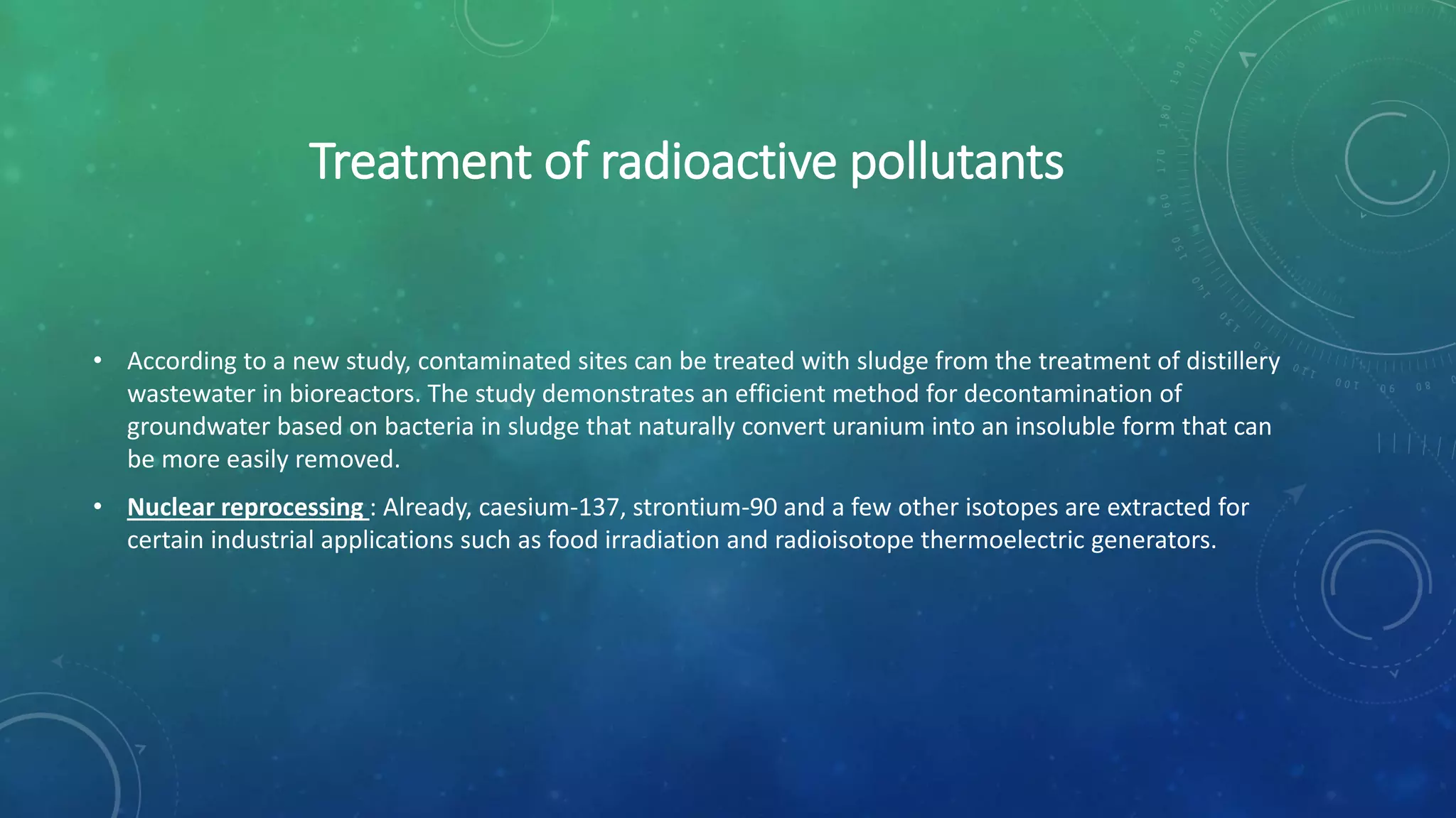Radioactive pollution | PPT