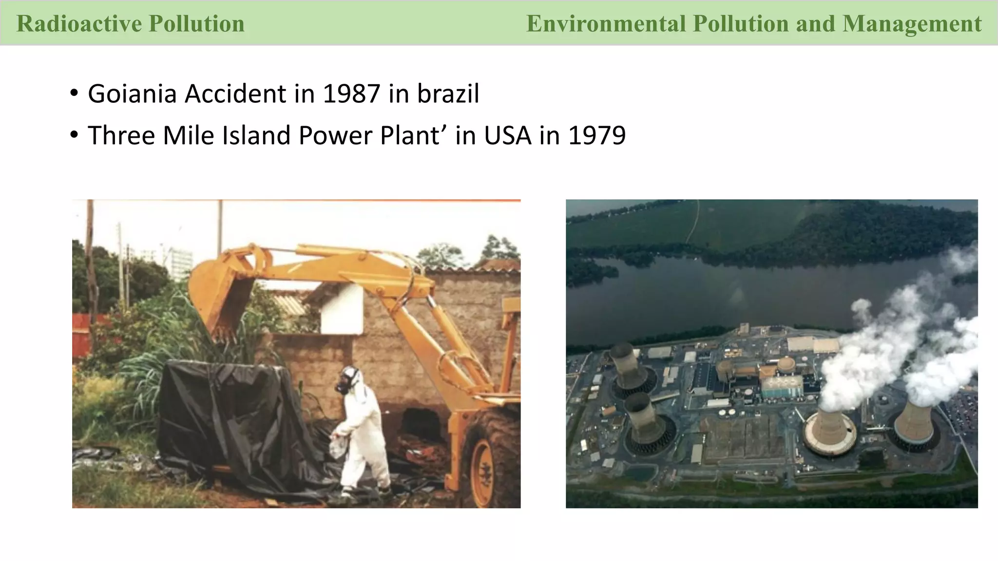 Radioactive pollution | PDF
