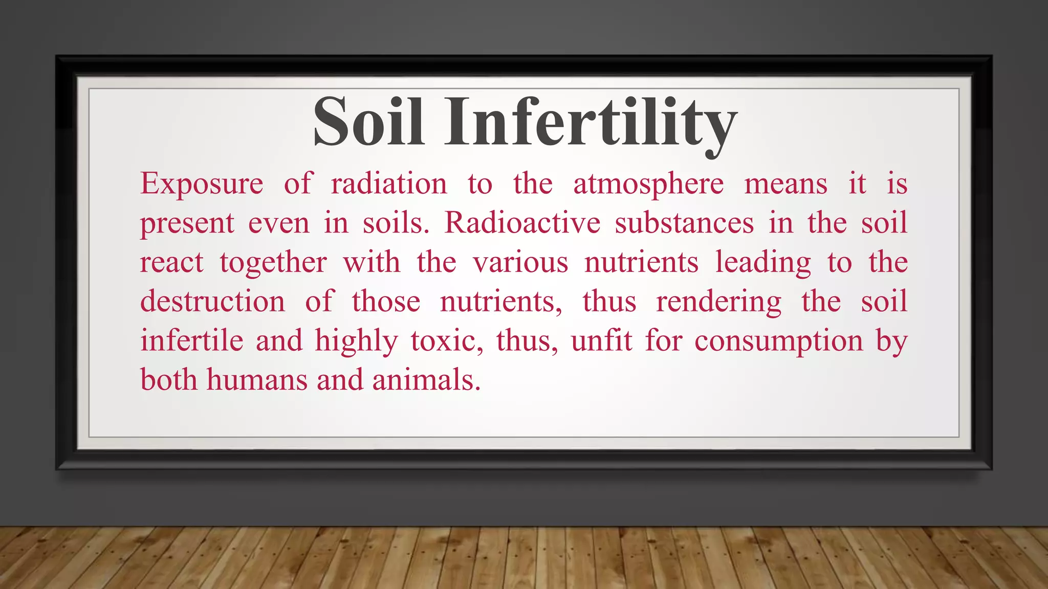 Radioactive pollution | PPTX