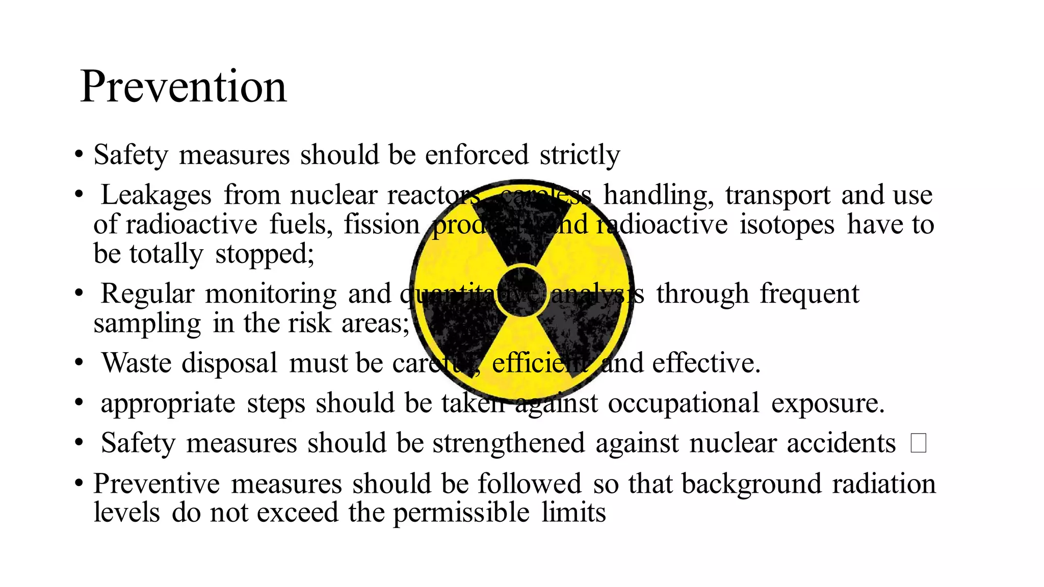Radioactive pollution taskeen rubab 28145 | PDF