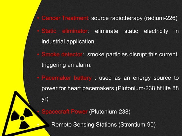 Radioactive techniques | PPT