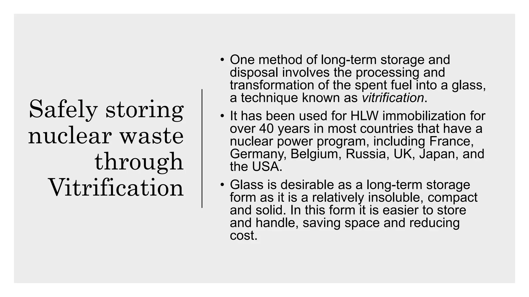Radioactive waste management | PPTX