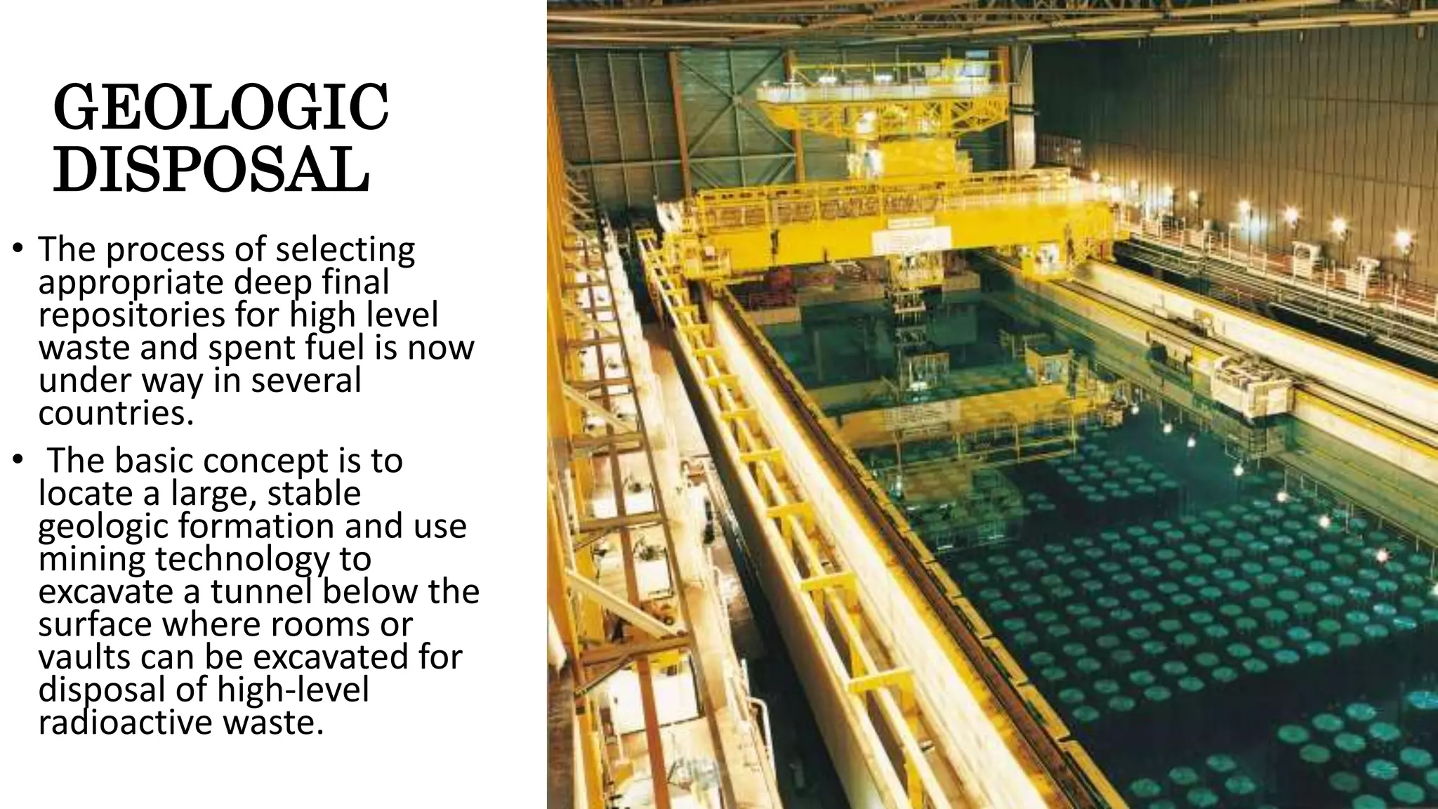 Radioactive waste management | PPTX