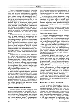 Radioactive waste management nuclear plants for class | PDF