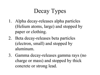 Radioactivity 11 | PPT