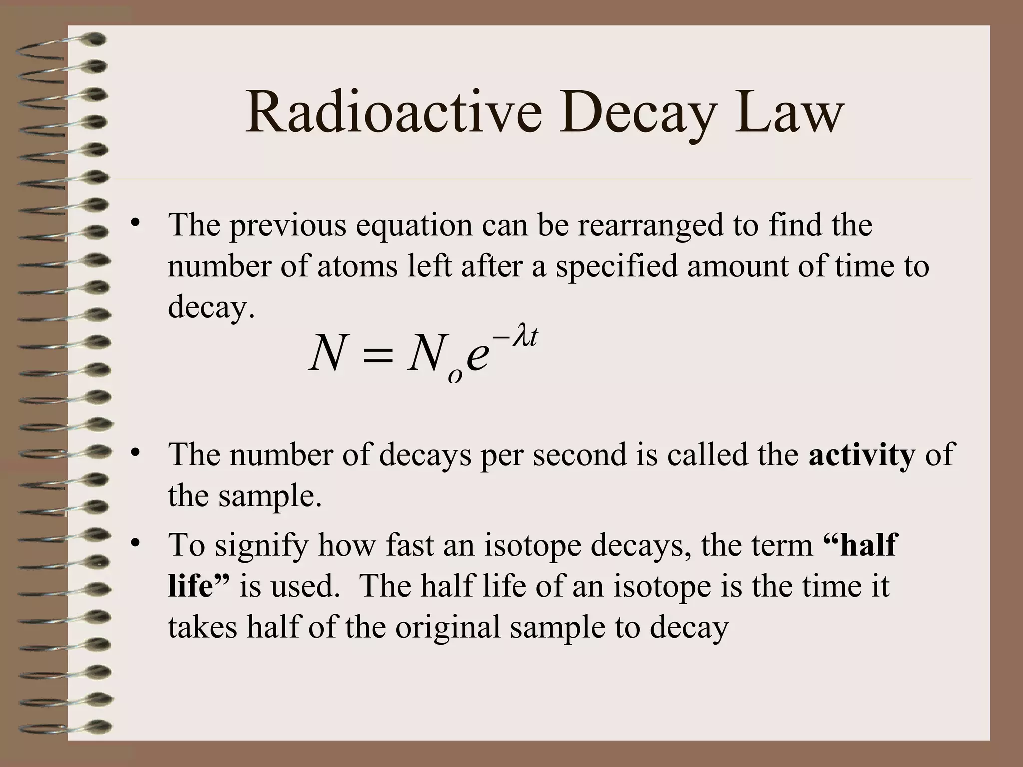 Radioactivity | PPT