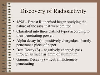 Radioactivity | PPT