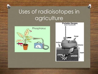 Radioisotopes In Agriculture
