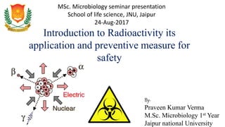 Introduction to radioactivity | PPTX