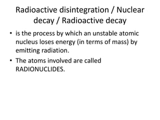 Radioactivity | PPT