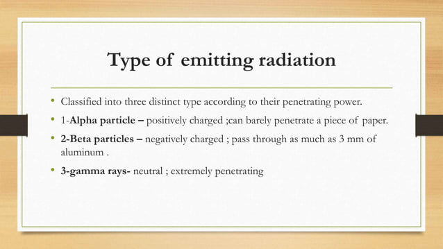 Radioactivity | PPTX | Chemistry | Science