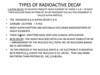 RADIOACTIVITY | PPTX