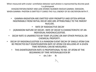 RADIOACTIVITY | PPTX