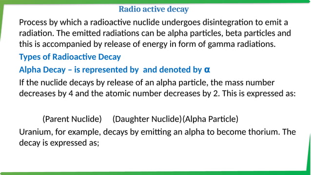 Radioactivity main notes in Nuclear physics.pptx