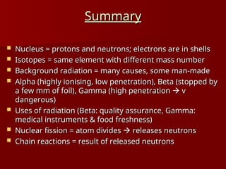 GCSE Radioactivity PowerPoint Presentation | PPT