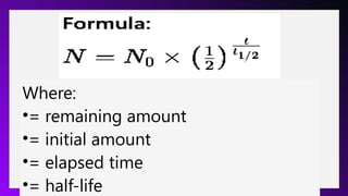 grade 10 Modern Physics Radioactivity and half-life calculation.pptx