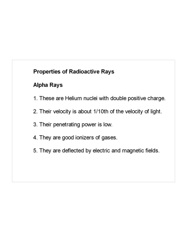 Radioactivity and models of the atom | PDF