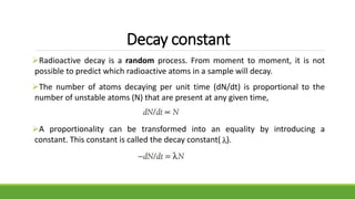 Radioactivity and radiopharmaceutical in nuclear medicine.pptx