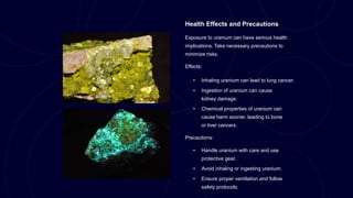 Radioactivity and Uranium Radiation Energy.pptx