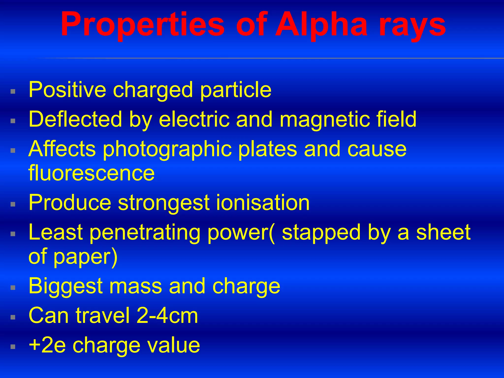 Radioactivity in chemistry | PPTX