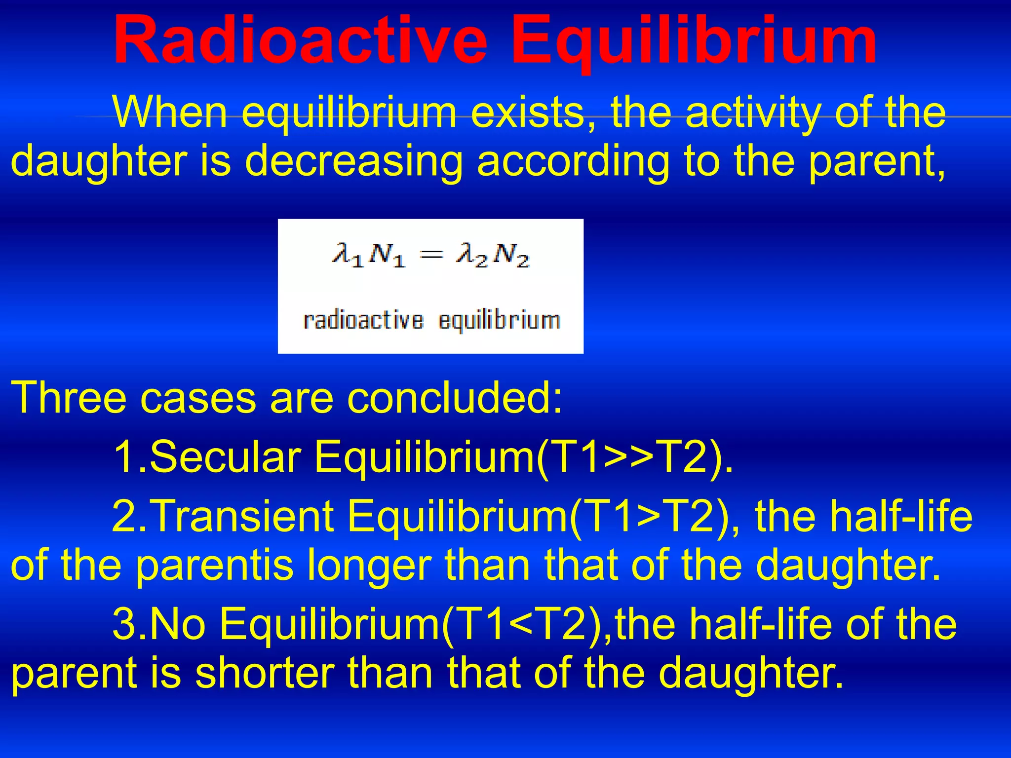 Radioactivity in chemistry | PPTX