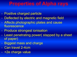 Radioactivity in chemistry | PPTX