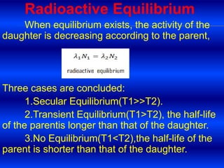 Radioactivity in chemistry | PPTX