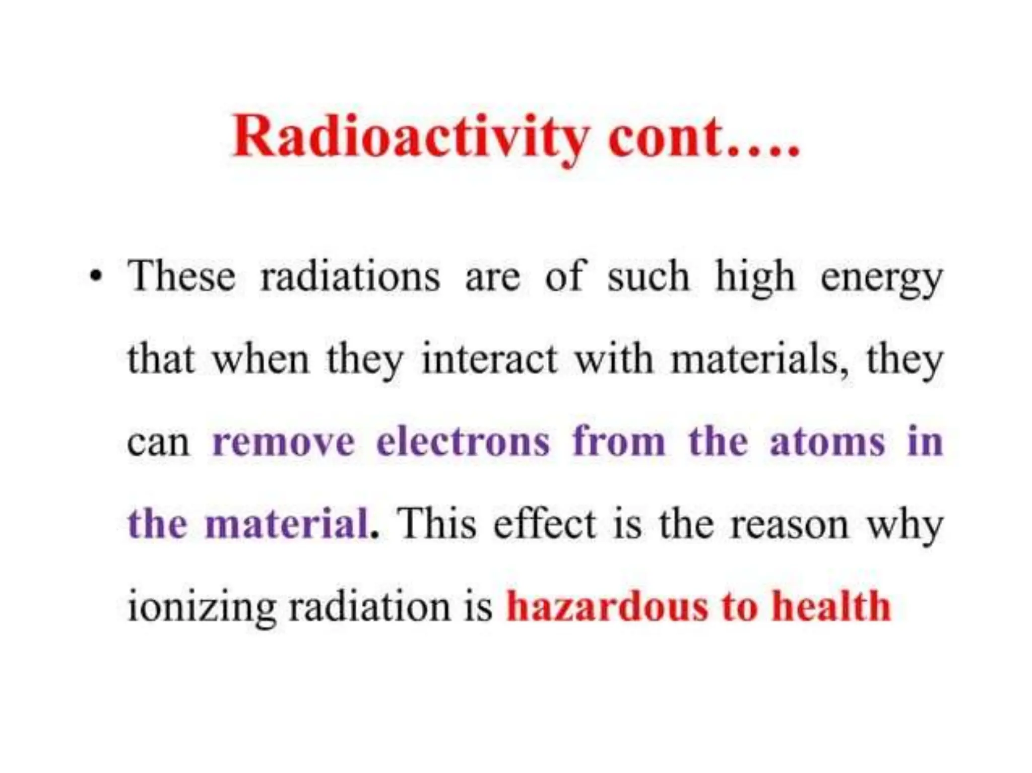 radioactivity measurement and new.pptx | Mental Health | Diseases and ...
